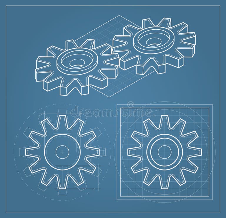 Gear Line Drawing Stock Illustrations – 33,986 Gear Line Drawing Stock ...