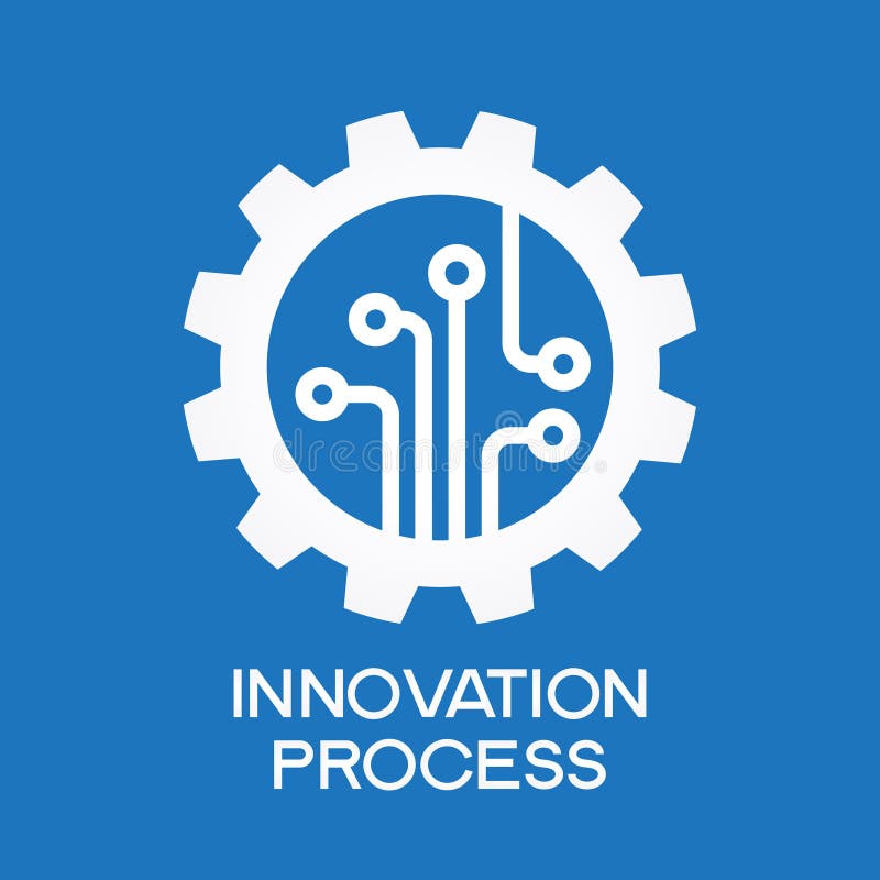 Blue Process Icon