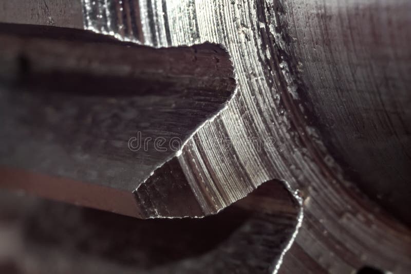 Gear Closeup, Macro Photo of Gear Teeth Stock Photo - Image of macro ...