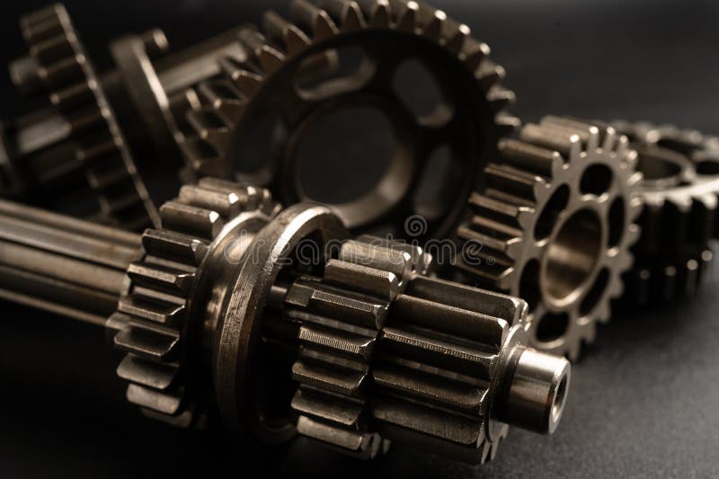 Gear and Cogs Wheels, Clock Mechanism, Brass Metal Engine Industrial ...