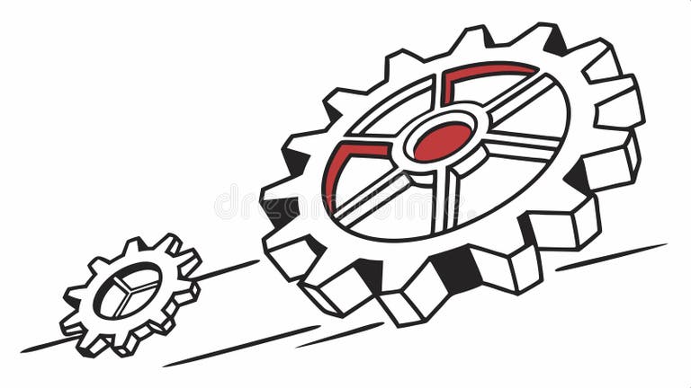 Gear and Cogwheel Design, Representing Mechanics, Engineering, and ...