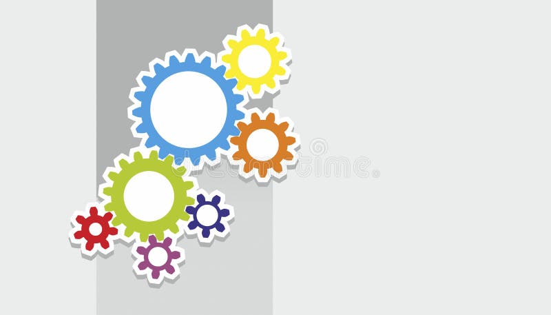 Gear stock illustration. Illustration of together, drive - 51523151