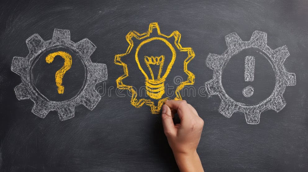 The Gear Concept Illustrating Creativity and Problem-solving on ...