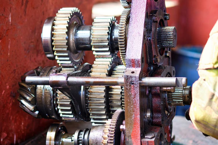 Gear Coupling in the Gearbox Assembly on the Shafts. the Concept of ...