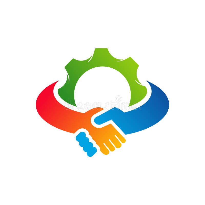 Gear Deal Logo Vector Template, Creative Deal Logo Design Concepts ...