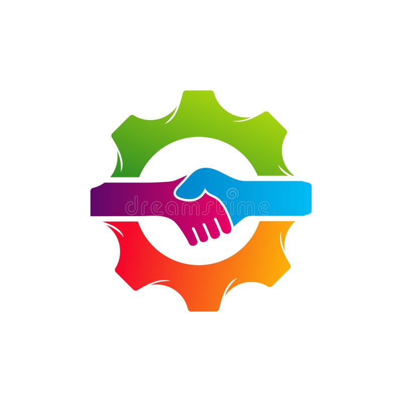 Gear Deal Logo Vector Template, Creative Deal Logo Design Concepts ...
