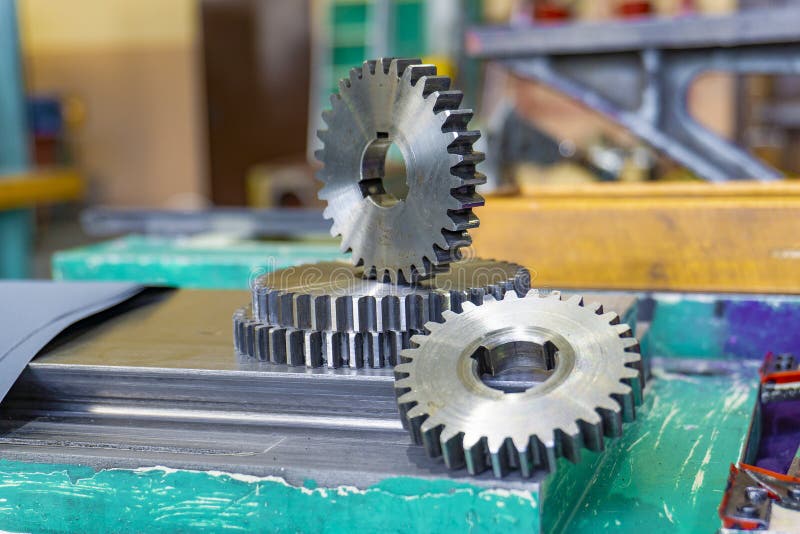 A Gear Disk with the Number of Teeth of a Metalworking Machine Lies in ...
