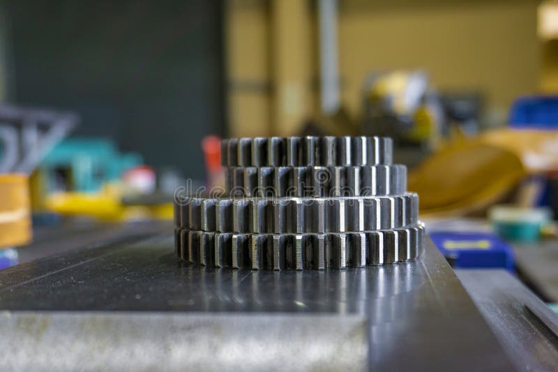 A Gear Disk with the Number of Teeth of a Metalworking Machine Lies in ...