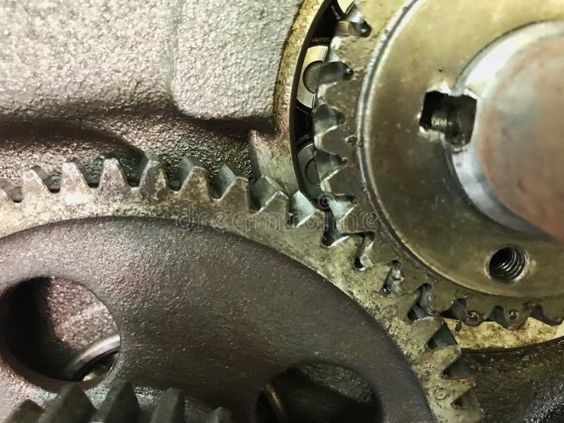 Gear of the Engine Concepts of Teamwork and Collaboration Stock Image ...
