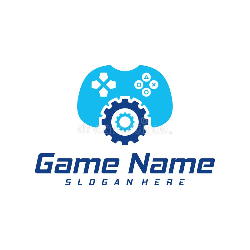 Gear Video Game Logo Stock Illustrations – 453 Gear Video Game Logo ...