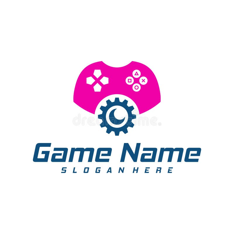 Gear Video Game Logo Stock Illustrations – 453 Gear Video Game Logo ...