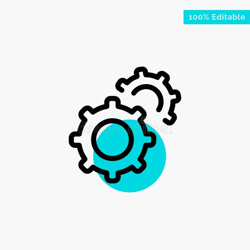 Turquoise Background Gears Stock Illustrations – 470 Turquoise ...