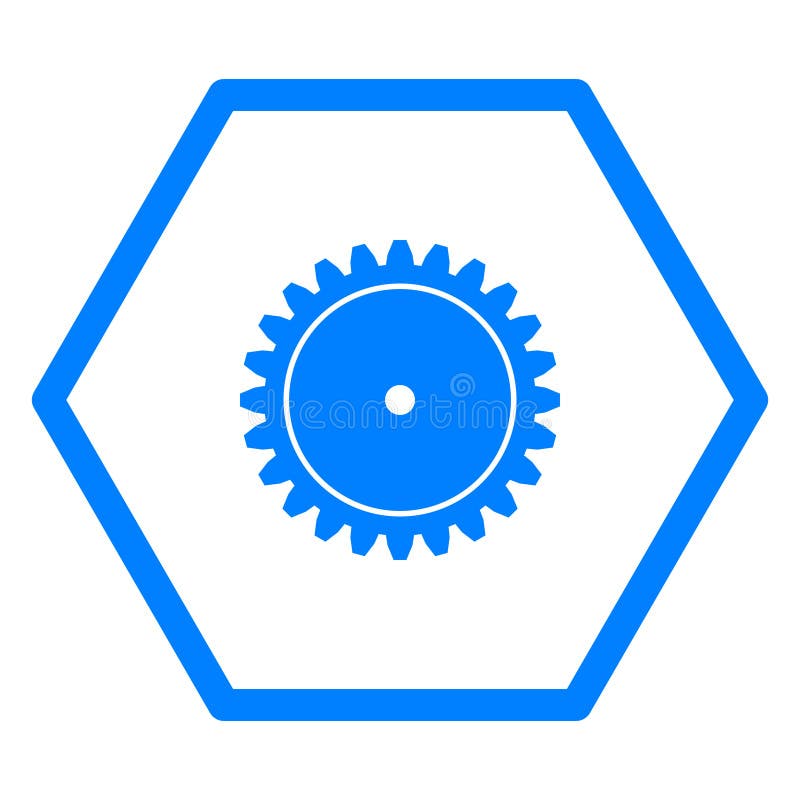 Hexagonal Gear Stock Illustrations – 497 Hexagonal Gear Stock ...