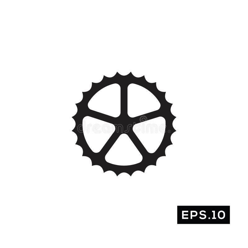 Gear Icon Vector. Gear Symbol Vector Stock Vector - Illustration of ...