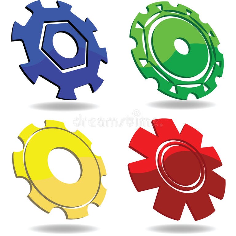 Gear Spinning Stock Illustrations – 2,857 Gear Spinning Stock ...