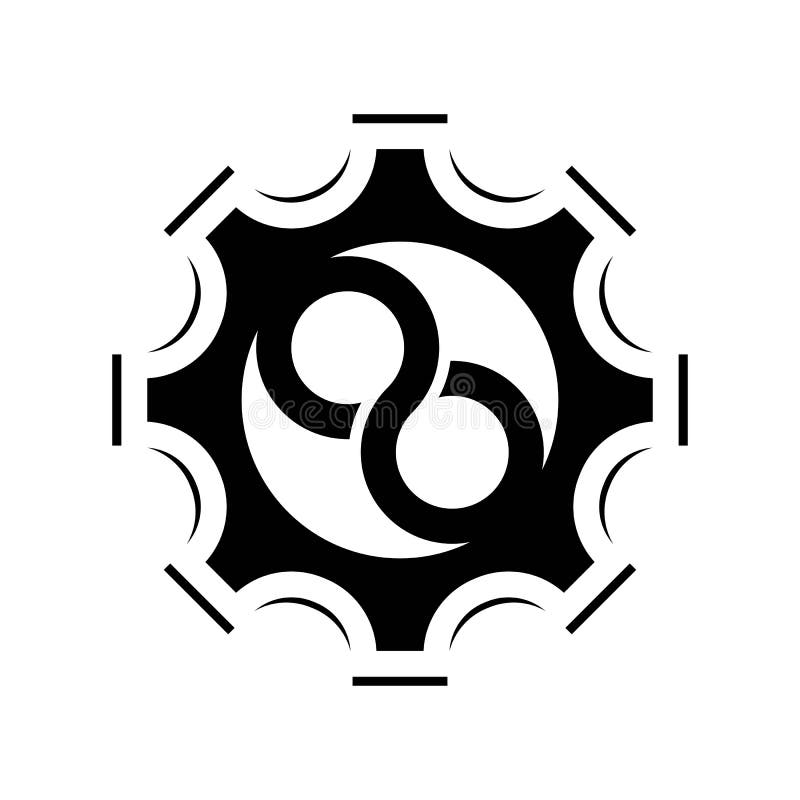 Gear Infinity Logo Template Stock Vector - Illustration of icon, concept: 223558904