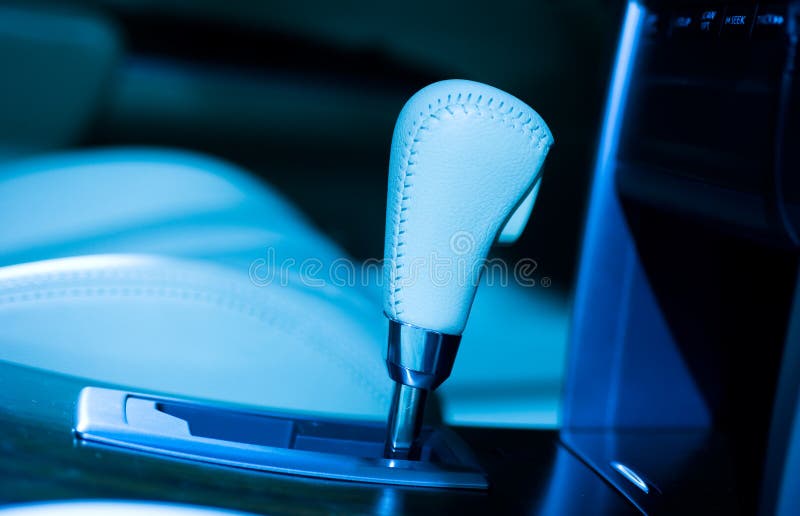 Gear lever stock image. Image of automotive, interior - 14958045