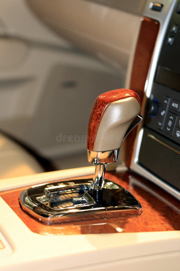 Gear lever stock photo. Image of lever, knob, leather - 16705742