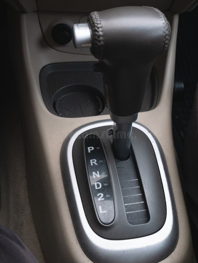 Gear Lever Automatic Transmission Stock Photo - Image of modern, indoor ...