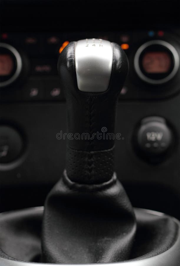Gear lever stock photo. Image of interior, body, black - 33908428