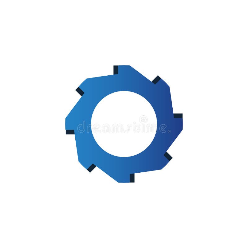 Gear Logo Brand, Symbol, Design, Graphic, Minimalist.logo Stock Vector ...