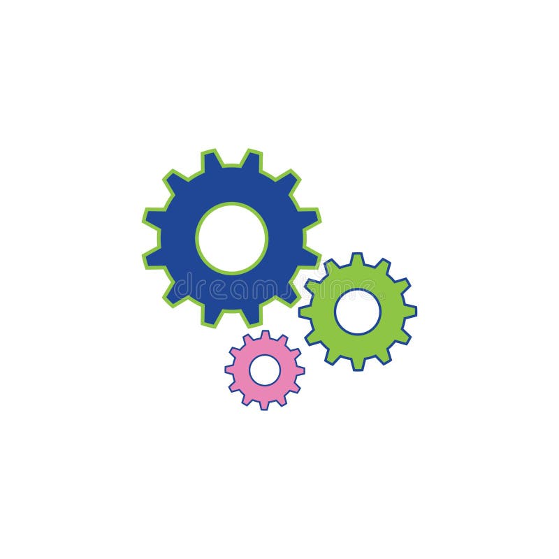 Gear Logo Icon Design Vector Background Template Stock Vector ...