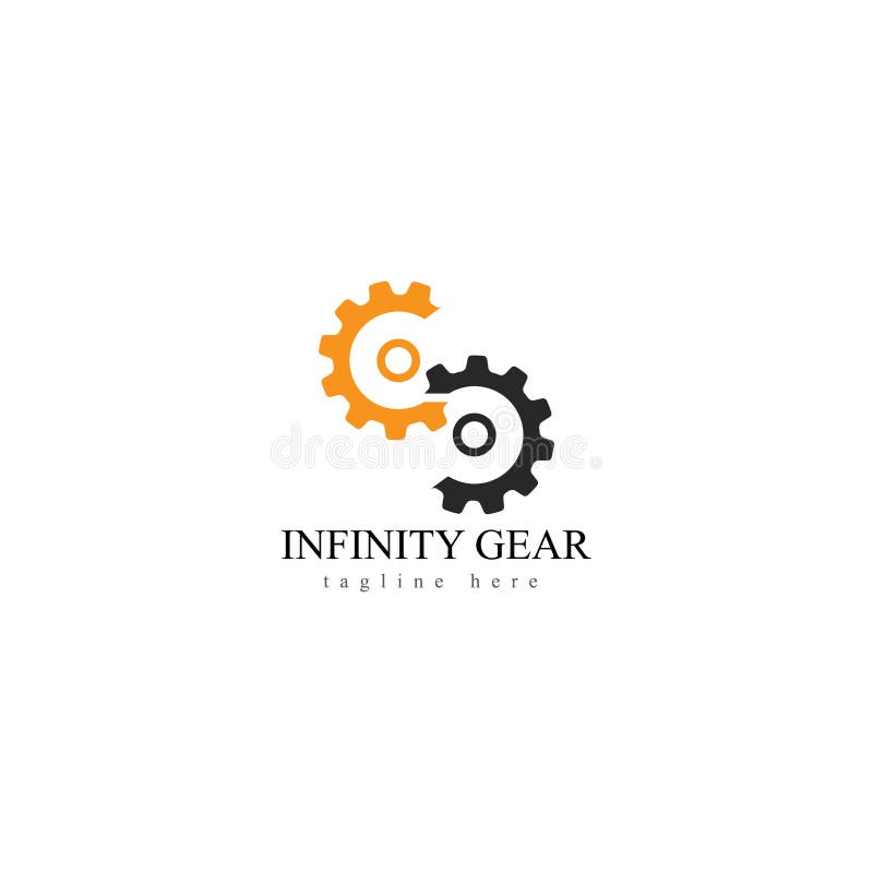Gear Logo Icon Symbol Design Template. Stock Vector - Illustration of ...