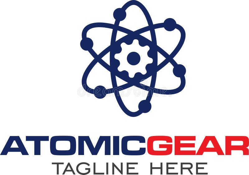 Modern Simple Gear Logo Template Vector Stock Vector - Illustration of ...