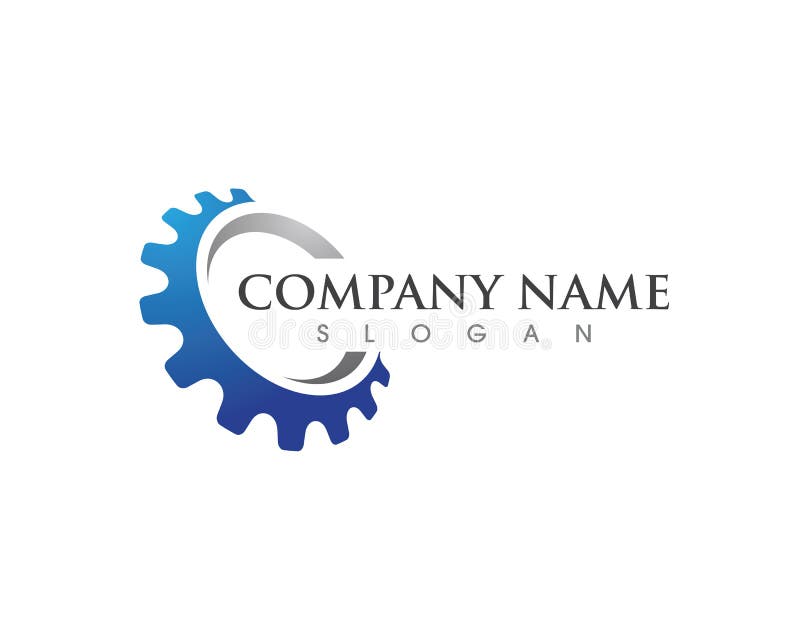 Gear Logo Template Vector Icon Stock Vector - Illustration of marketing ...