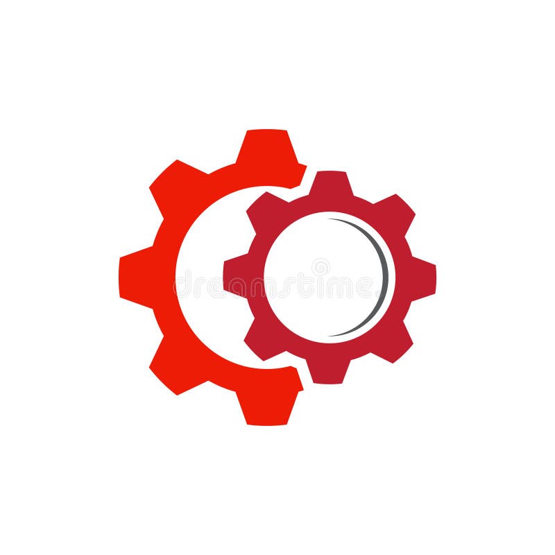 Gear Logo Vector Template Symbol Design Stock Vector - Illustration of ...