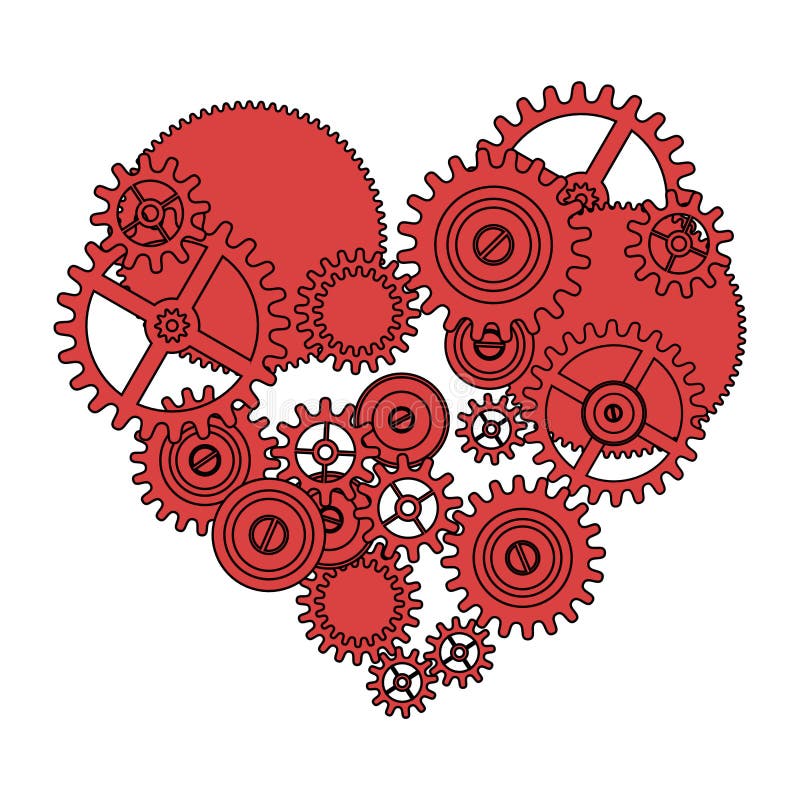 22+ Gear heart red Free Stock Photos - StockFreeImages