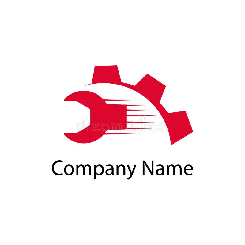 Gear Machine Symbol Logo Design Vector Stock Illustration ...