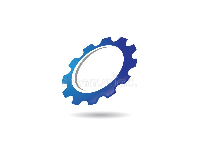 Gear Logo Template Vector Icon Illustration Stock Vector - Illustration ...
