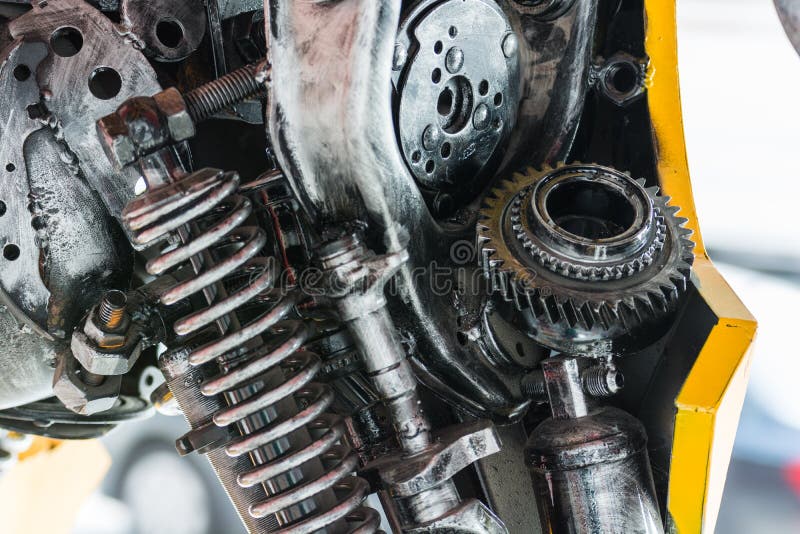 Gear machinery part robot stock image. Image of engineering - 58693815