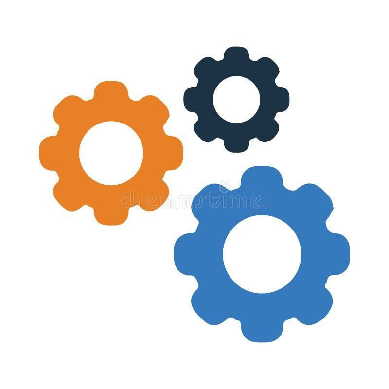 Gear, Maintenance, Setting, Adjustment, Integration, Mechanical Icon ...