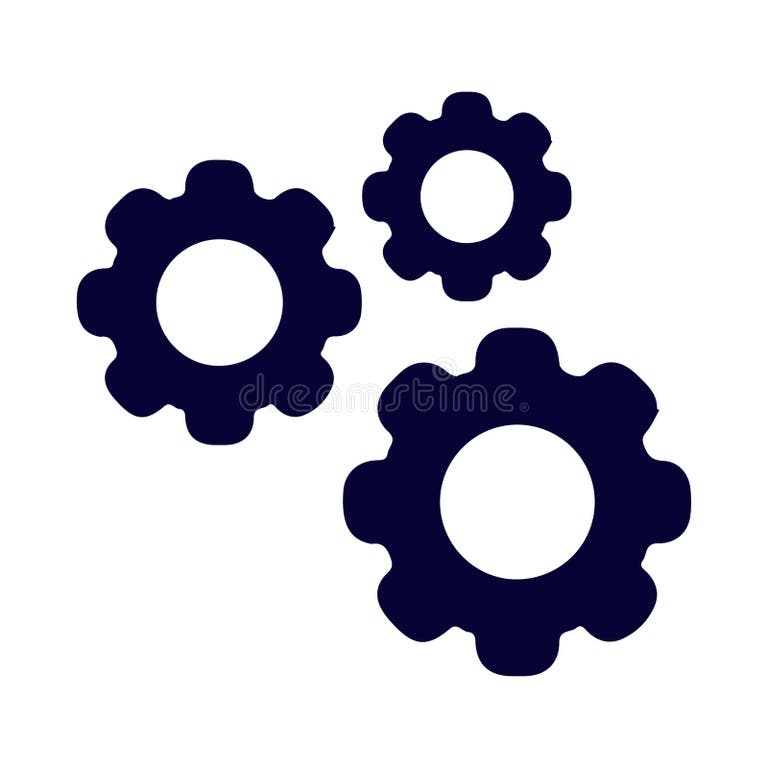 Gear, Maintenance, Setting, Adjustment, Integration, Mechanical Icon ...