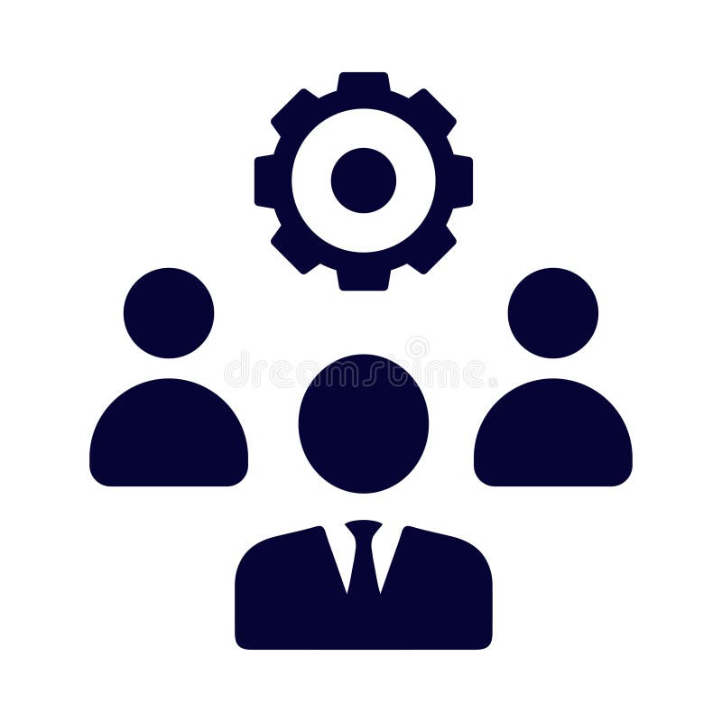 Gear, Management, Man, People, Admin, Administration, Manager Icon ...