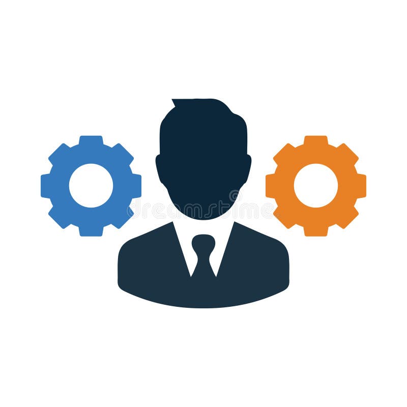 Gear, Management, Man, People, Admin, Administration, Manager Icon ...
