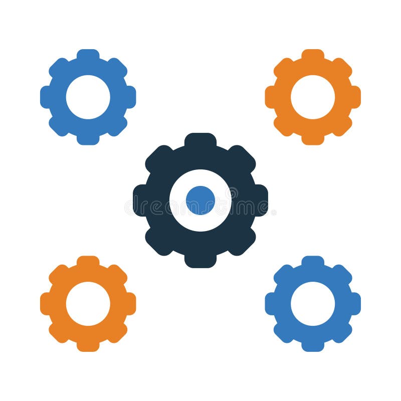Gear, Management, Setting Icon Stock Vector - Illustration of efficient ...