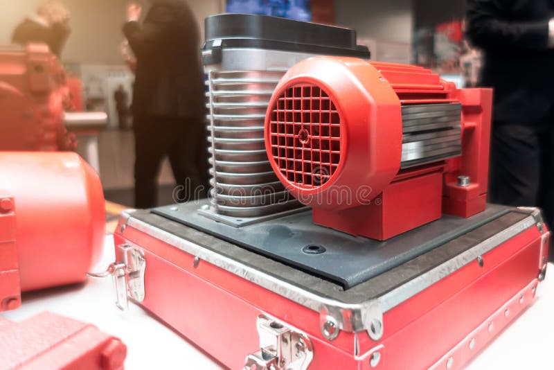 Gear Motors. Flat Two and Three-stage Stock Photo - Image of force ...