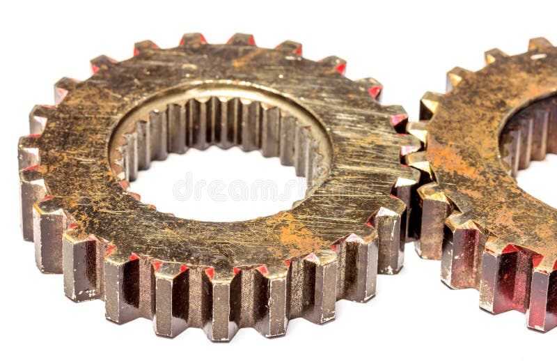 Gear old stock image. Image of machine, engine, metal - 56836231