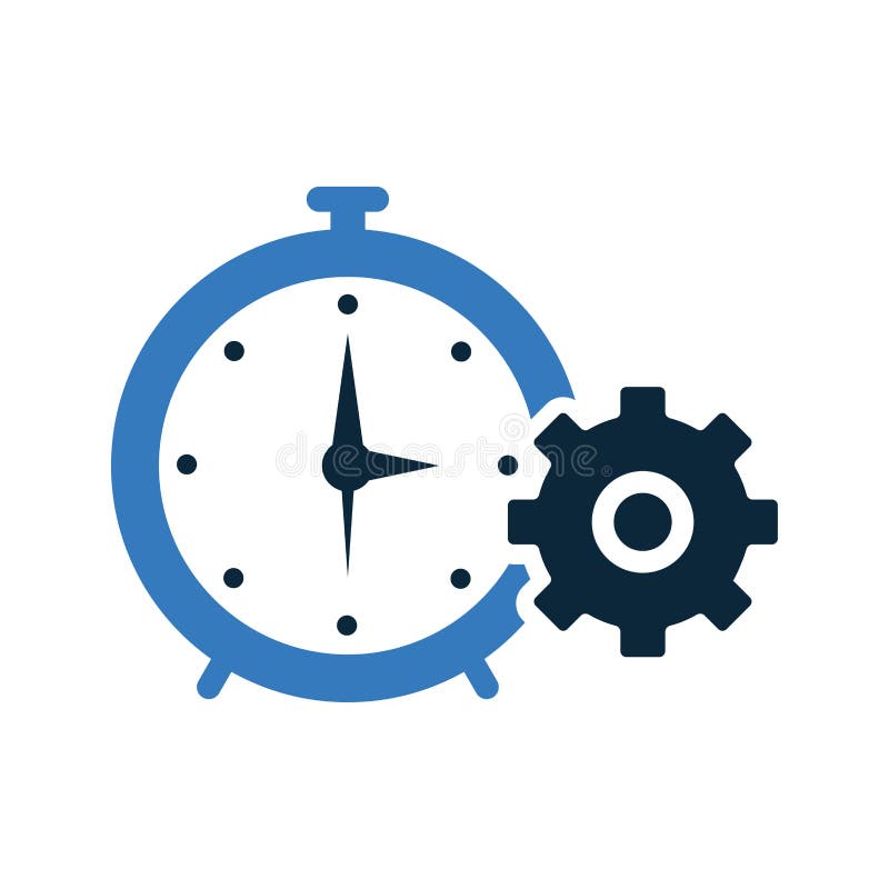 Gear, Optimization, Performance Icon Design Stock Illustration - Illustration of flat ...