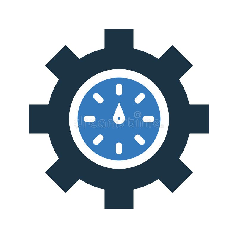 Gear, Optimization, Performance Icon / Orange Version Stock Vector ...