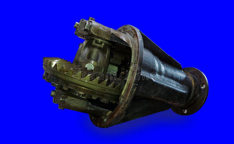 Gear Parts Old Differential Stock Image - Image of rotation, engine ...