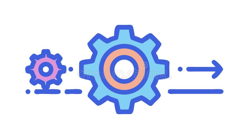 Gear Progression Path: System Evolution Development Flow, Vector Design ...