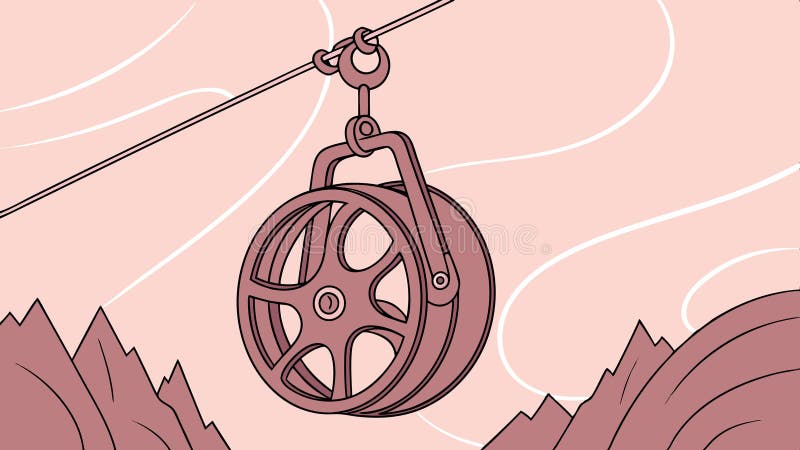 Gear Pulley System, Abstract Sky, Industrial Vector, Vector Design ...