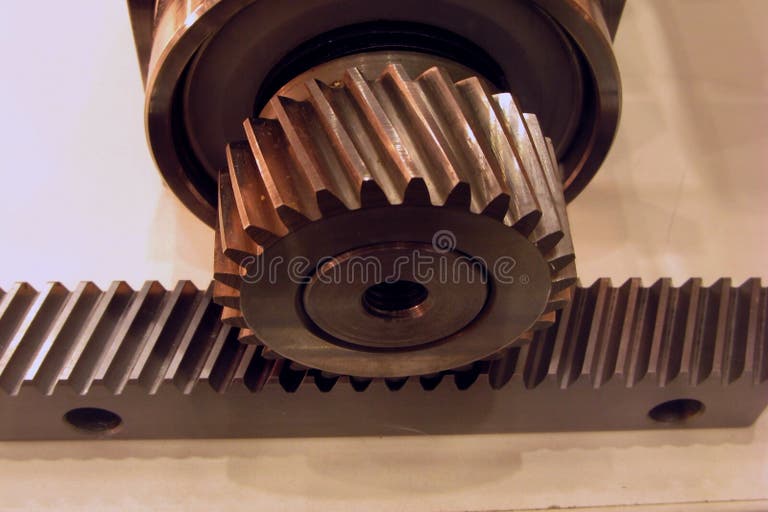 Gear-and-rack drive stock photo. Image of steel, shifter - 4662200