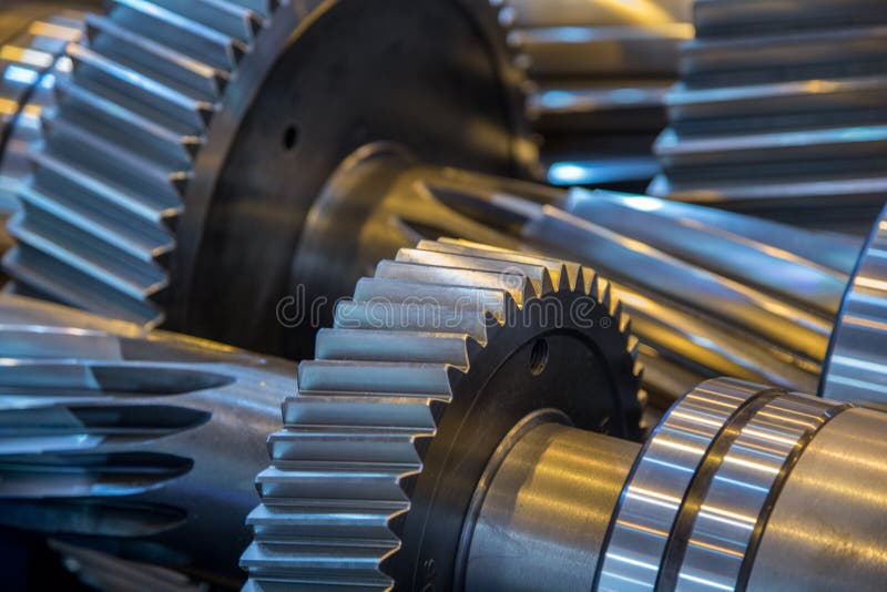 Gear reducer stock photo. Image of industry, macro, rotation - 95565388