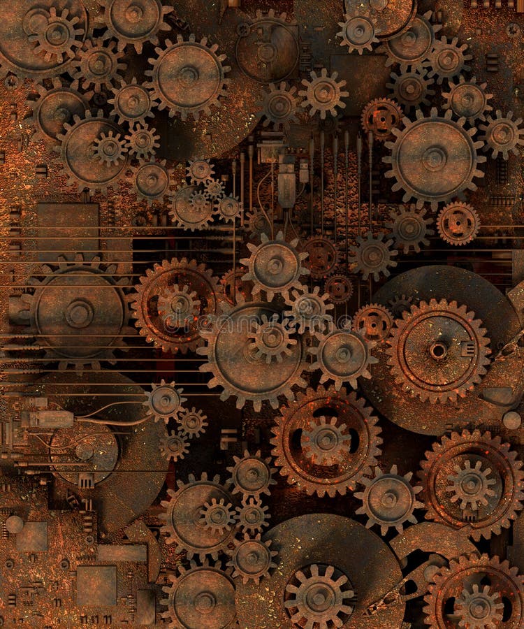 Gear stock illustration. Illustration of machine, idea - 36728946