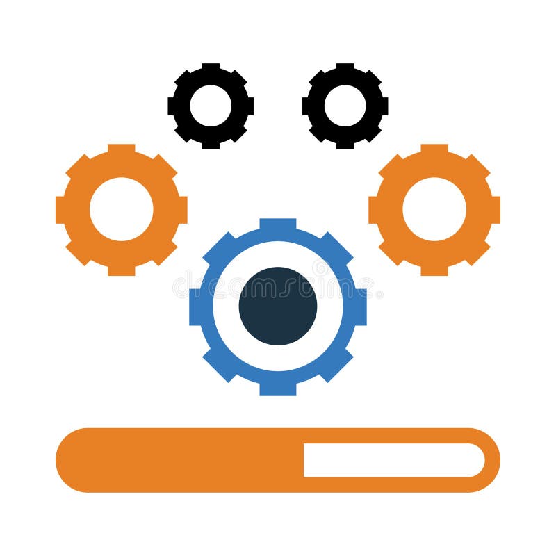 Gear, Setting, Update, Software, Setting Update Icon Stock Vector ...